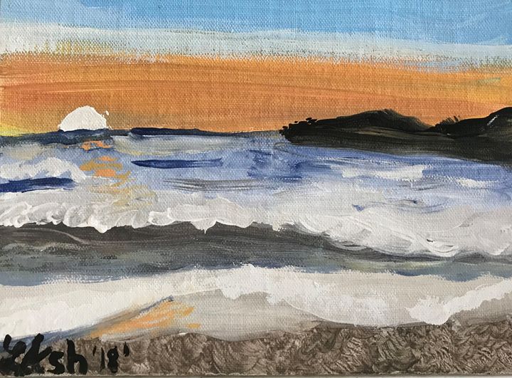 Rough seas - Roses Artwork - Paintings & Prints, Landscapes & Nature ...