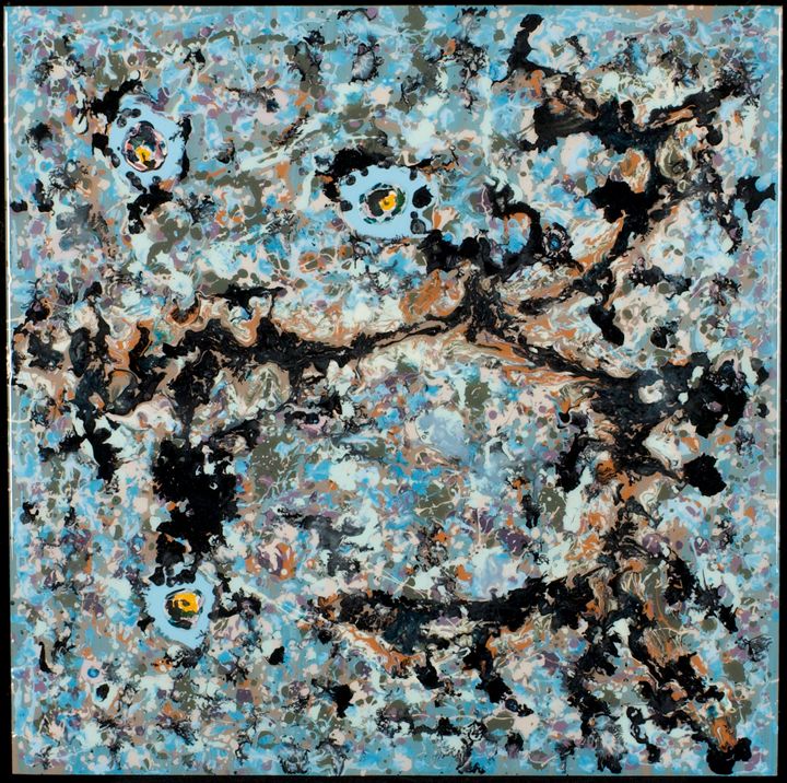 Little Buffalo, Plains Upstream (ii) - Jordan Van Riesen - Paintings ...