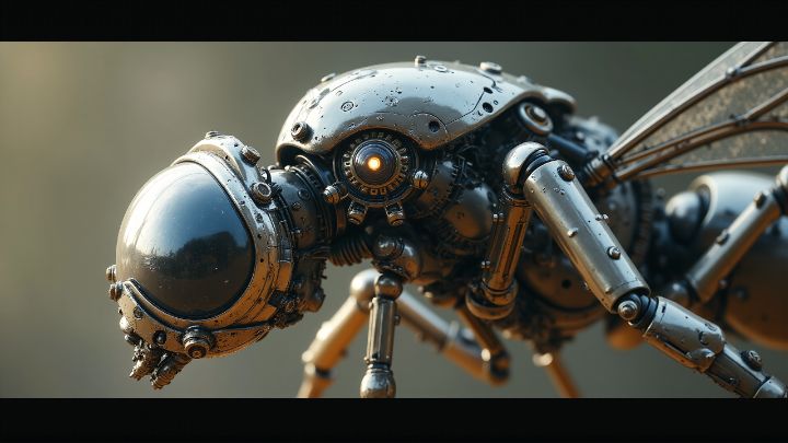 mechanic insect - SCOTTxRT - Digital Art & AI, Animals, Birds, & Fish ...
