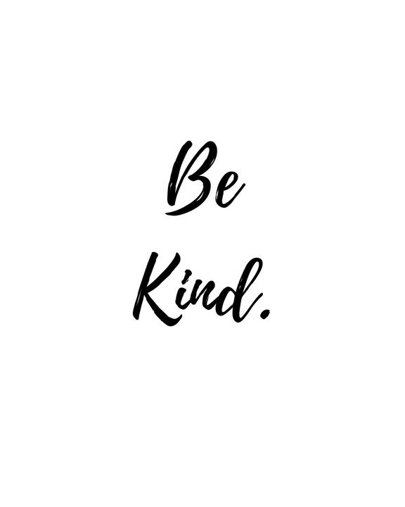 Be Kind Wall Art - Jinkies' Design - Digital Art & AI, Humor & Satire ...