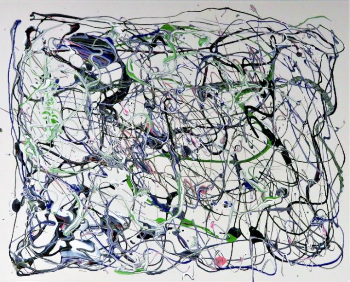 Stringy Abstract - Andrew Armas Collection - Paintings & Prints ...