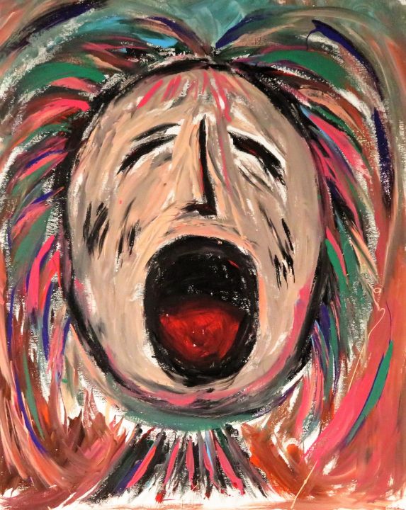 Panic - Andrew Armas Collection - Paintings & Prints, Abstract ...