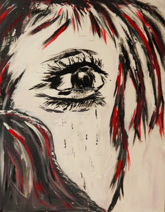 Worried - Andrew Armas Collection - Paintings & Prints, Abstract ...