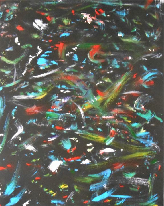 Color On Black - Andrew Armas Collection - Paintings & Prints, Abstract ...