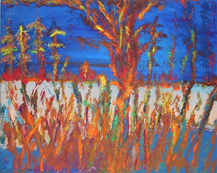 The Fire - Andrew Armas Collection - Paintings & Prints, Landscapes ...