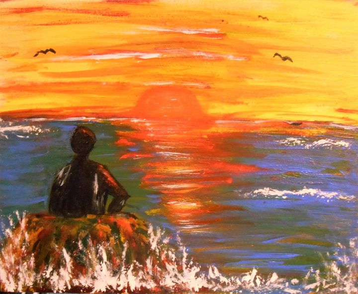 Sunrise in Cape Cod - Andrew Armas Collection - Paintings & Prints ...