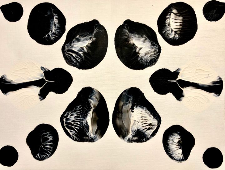 Black and White - Art by Bri Rose - Paintings & Prints, Abstract, Color ...