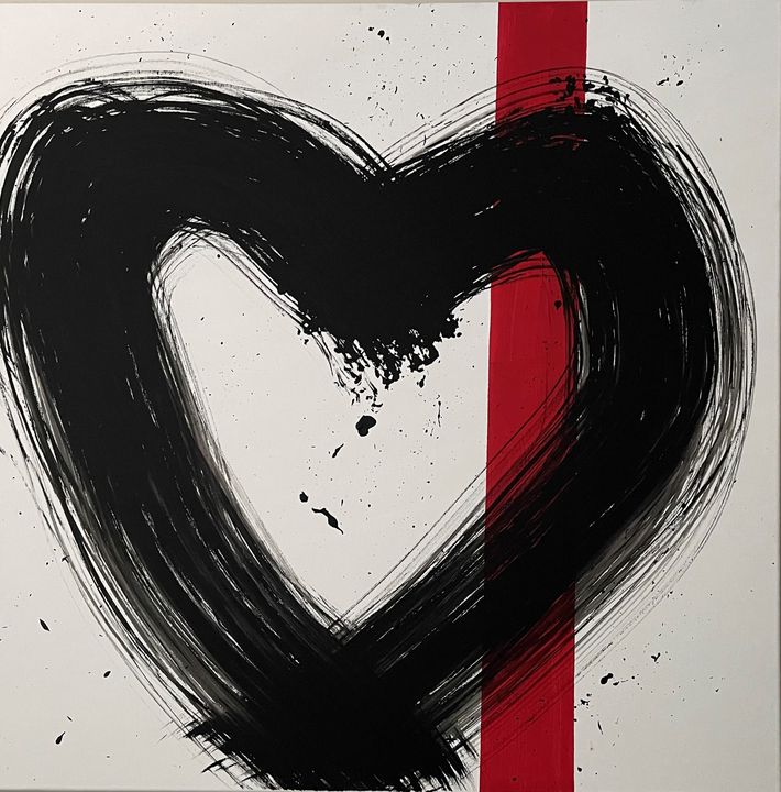 With Love - Jean Paul - Paintings & Prints, Abstract, Color - ArtPal