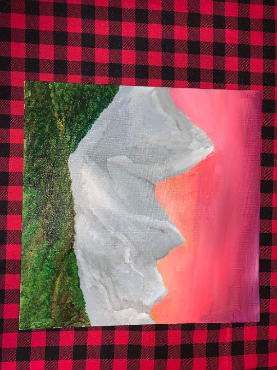Red mountain morning - Brody’s Art /Midwest Reserve Paintings ...
