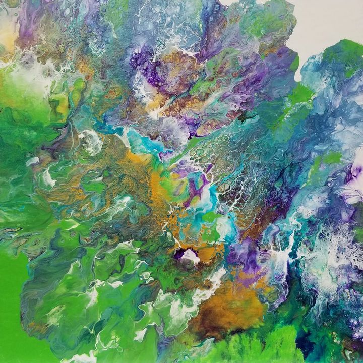 Spring Explodes - Nancy's Art of the Heart - Paintings & Prints ...