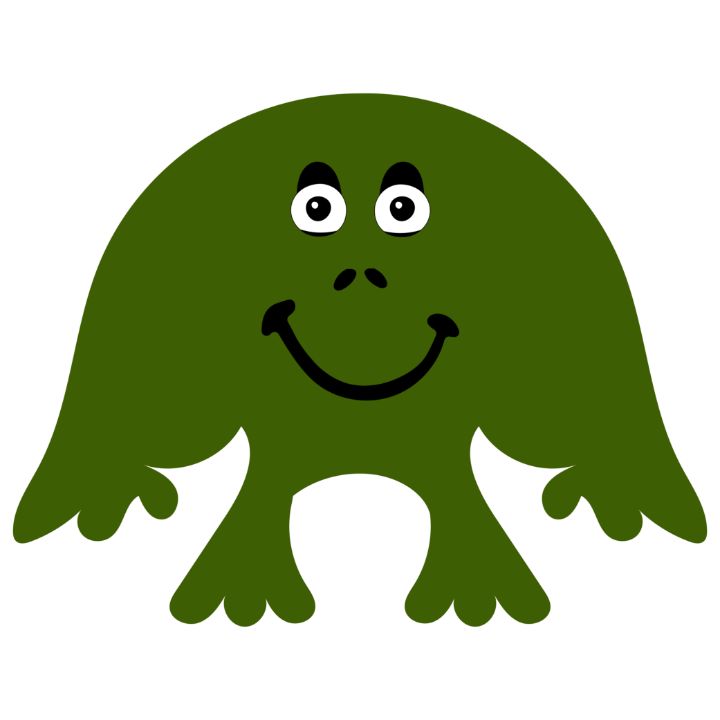 The friendly green monster - Grafx.One - Drawings & Illustration ...