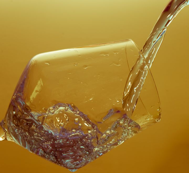 Water in Glass - Yellow - Rocket Cottage Photography - Photography ...