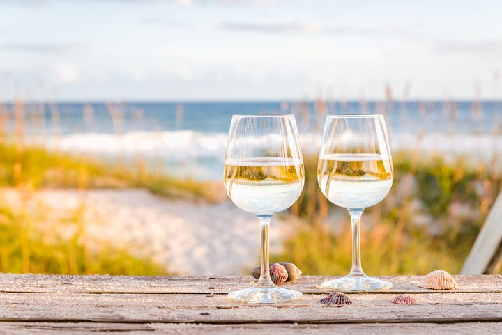 White Wine On The Beach - Mark McElroy - Photography, Food & Beverage ...
