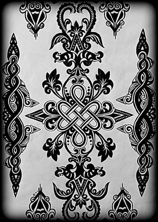 Endless knot - V/S art - Drawings & Illustration, Abstract, Other ...