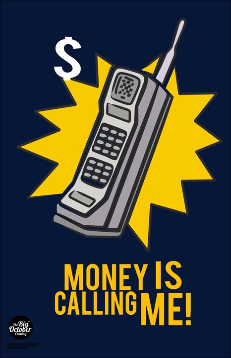 Money is calling me - The Big October - Digital Art & AI, Humor ...