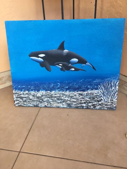 Let Me Show You Our World - Art By Damien - Paintings & Prints, Animals ...