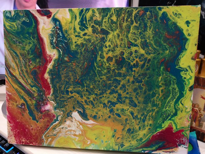 Beautiful blue galaxy - Radu - Paintings & Prints, Abstract, Other ...