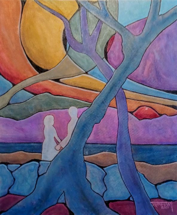What We Make Of It - Bill Trantham - Paintings & Prints, Abstract ...