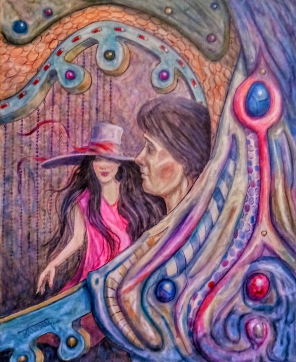 Tango - Bill Trantham - Paintings & Prints, Abstract, Figurative - ArtPal Tango - Bill Trantham - Paintings & Prints, Abstract, Figurative - ArtPal