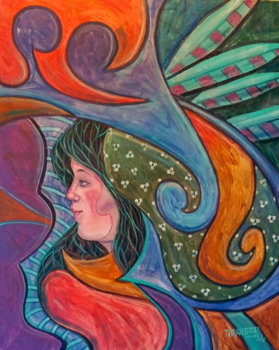 She - Bill Trantham - Paintings & Prints, Ethnic, Cultural, & Tribal ... She - Bill Trantham - Paintings & Prints, Ethnic, Cultural, & Tribal ...