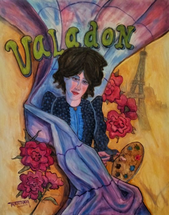 Valadon - Bill Trantham - Paintings & Prints, People & Figures, Past ... Valadon - Bill Trantham - Paintings & Prints, People & Figures, Past ...