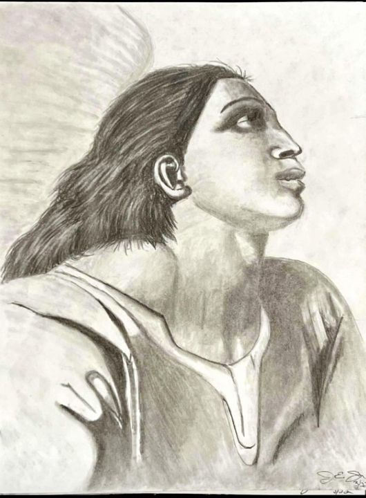 St Michael Archangle - J.E. Stone - Drawings & Illustration, People ...