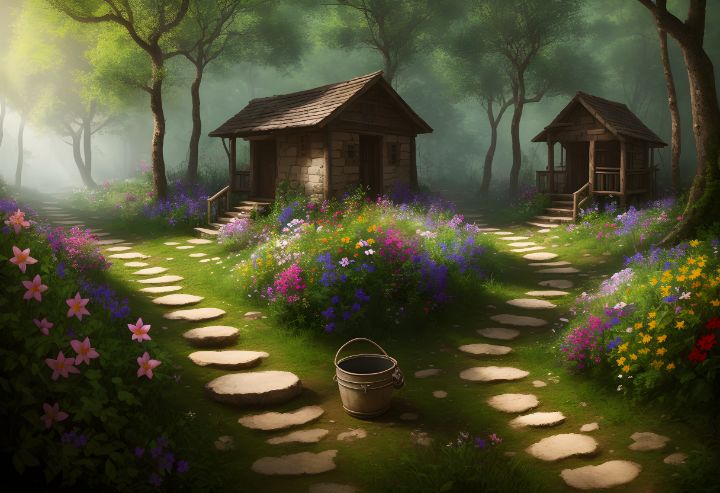 The Whispering Shadows 1 (IA) - Mindful Canvas AI - Digital Art & AI ...