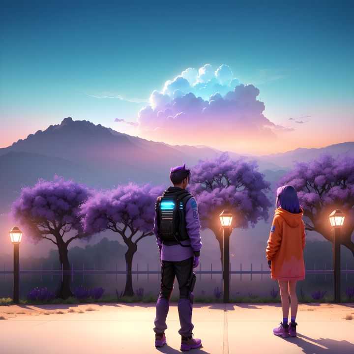 Celestial Encounter V4 - Mindful Canvas AI - Digital Art & AI, Fantasy & Mythology, Fantasy Men ...