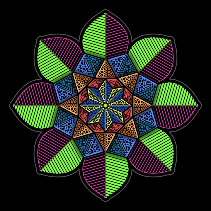 Gemini XXY Green - Mindful Canvas AI - Drawings & Illustration ...