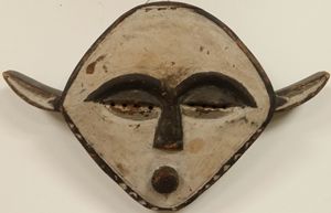 Hathor Mask - Adirah gallery - Sculptures & Carvings, Ethnic, Cultural ...