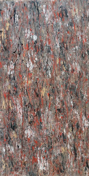 LARGE MODERN ABSTRACT PAINTING - Max Yaskin - Paintings & Prints ...