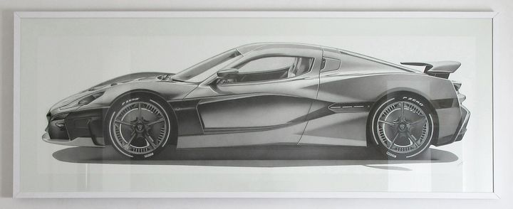 Rimac C_Two - Marko Drakšić - Drawings & Illustration, Vehicles ...