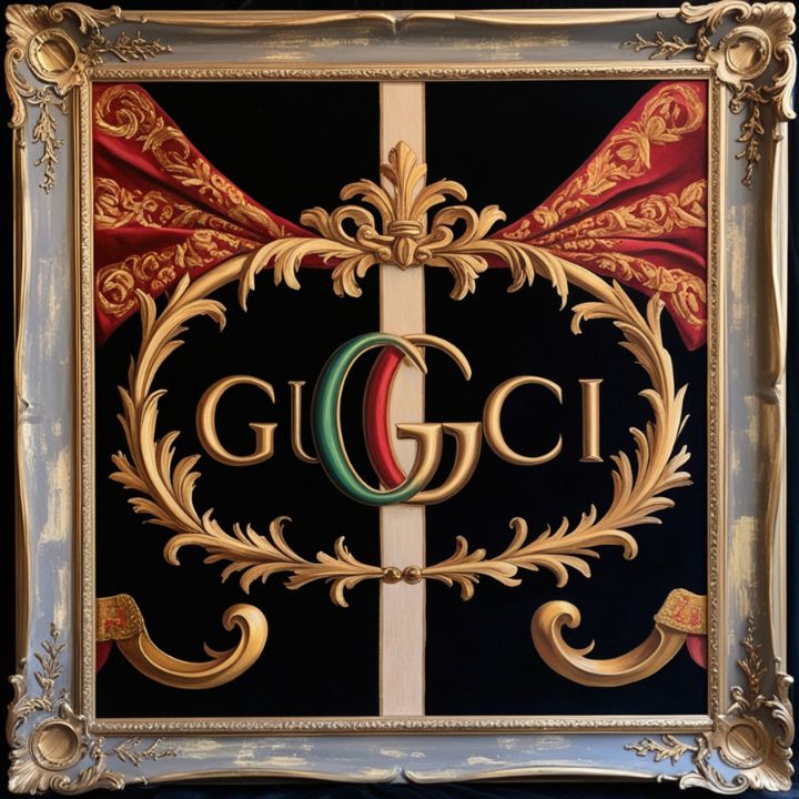 Gucci Art - Khanza - Paintings & Prints, Flowers, Plants, & Trees ...