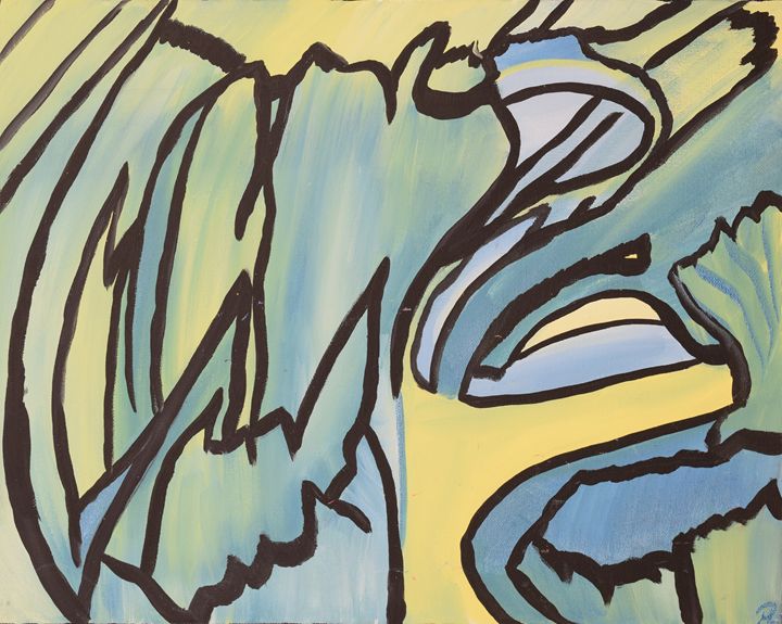 Wisdom - Morgan Rhodes Abstract Art - Paintings & Prints, Abstract ...