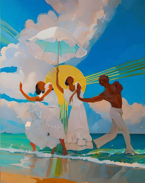 KCatia Creole Art - Paintings & Prints, Digital Art & AI