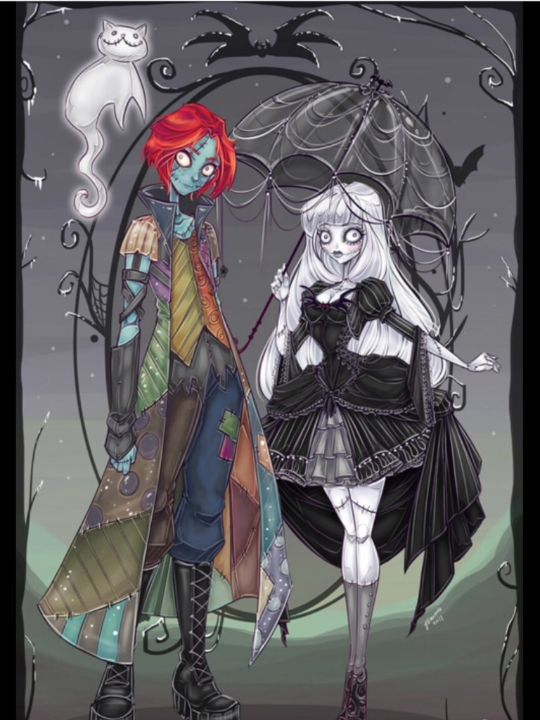 Nightmare before Christmas fan art - Kim’s - Digital Art & AI ...