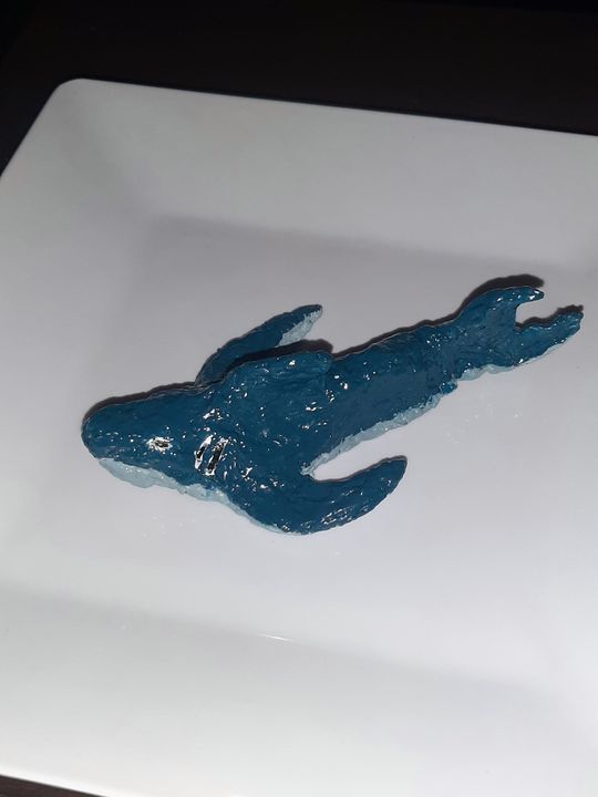 Blue Shark figurine - G.M.M. - Sculptures & Carvings, Animals, Birds ...