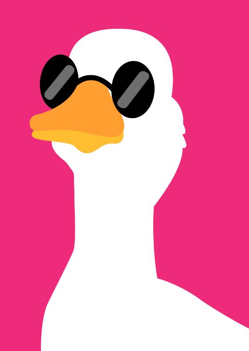 Funny Satoru Gojo Duck Anime Poster - Cool Posters For All - Drawings ...