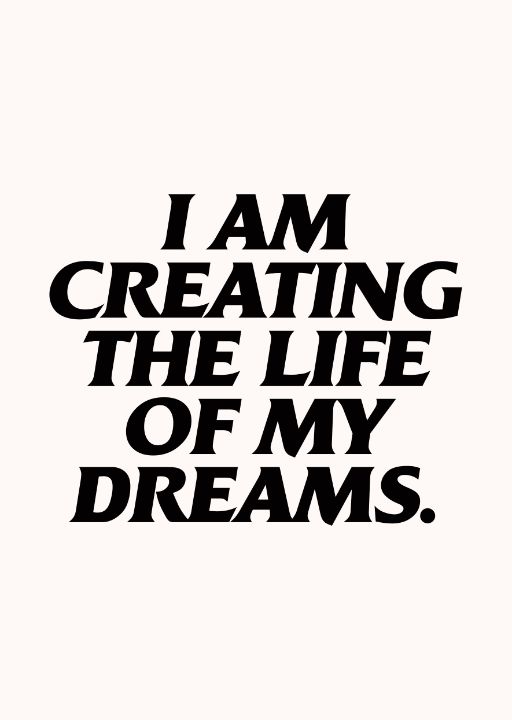Inspirational Quote Life of my Dream - Cool Posters For All - Drawings ...