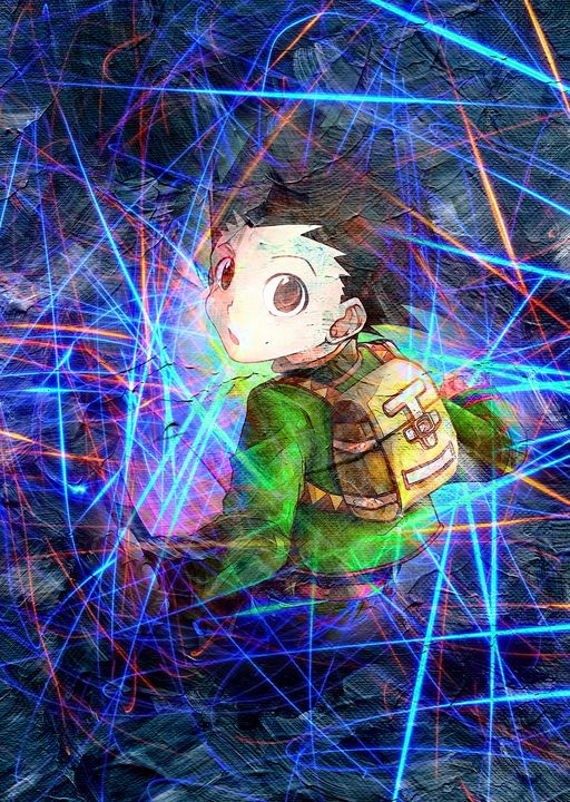 Anime Poster Hunter X Hunter Gon - Cool Anime Posters - Digital Art ...