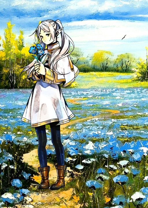 Best Anime Characters Elf Mage - Cool Posters For All - Paintings ...