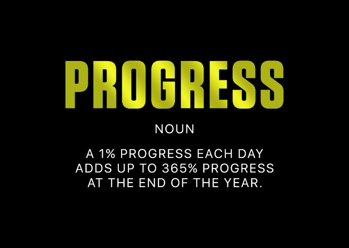 Best Inspirational Quote Progress - Cool Posters For All - Digital Art ...