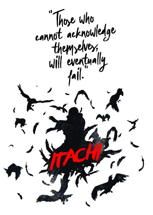 Best Anime Quote Uchiha Itachi - Cool Posters For All - Paintings ...