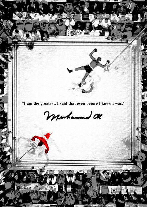 Best Boxers Ever Muhammad Ali Great - Cool Posters For All - Paintings ...