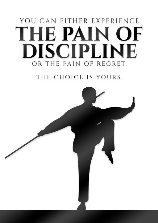 Best Inspirational Quote Discipline - Cool Posters For All - Digital ...