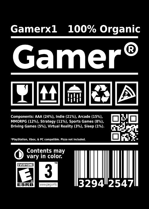 Minimalist Gaming Room Gamer Label - Cool Posters For All - Paintings ...