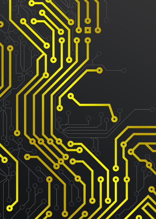 Minimalist Gaming Room Microchip - Cool Posters For All - Paintings ...