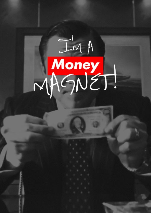Inspirational Quote Money Magnet - Cool Posters For All - Drawings ...