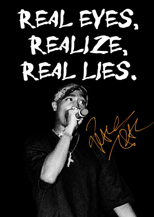 Inspirational Quote About Real Lies - Cool Posters For All - Drawings ...