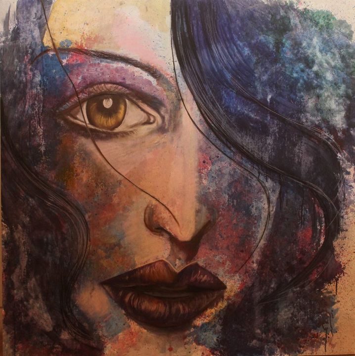 Colour splash - ART-OOJ Rubab - Paintings & Prints, Abstract, Color ...